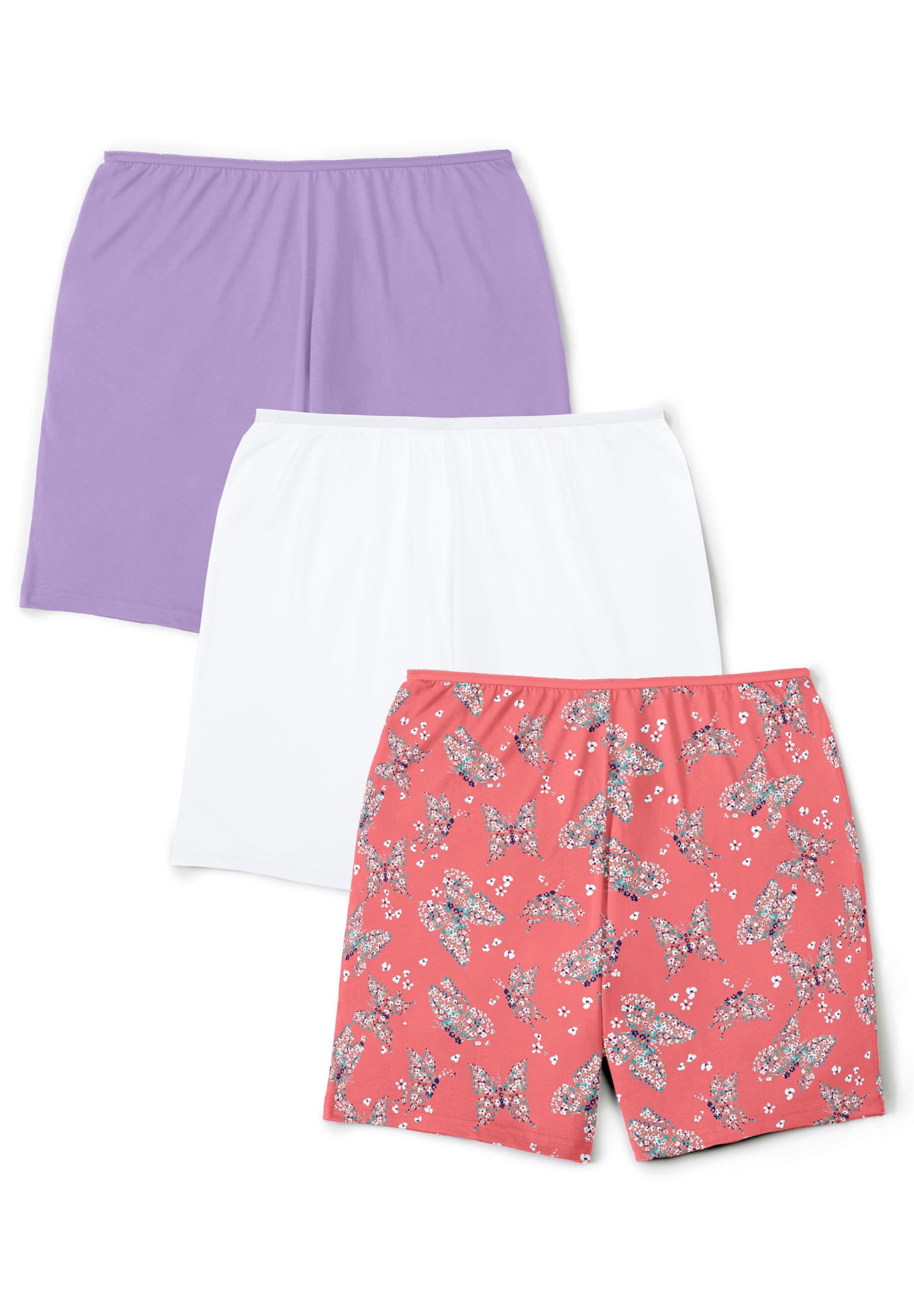 Comfort Choice Plus Size Stretch Cotton Boxer 3-Pack - Walmart.com