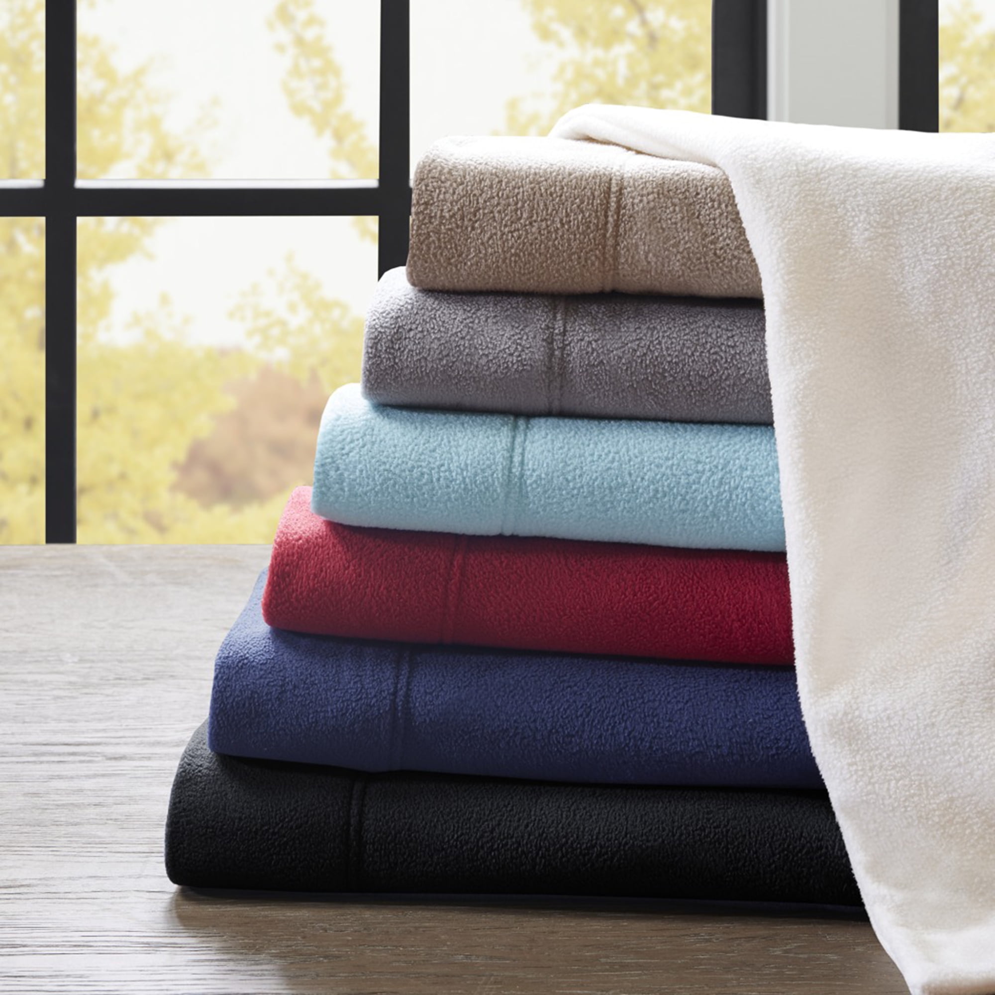 Comfort Classics 3M Peak Performance Fleece Sheet Set - Walmart.com