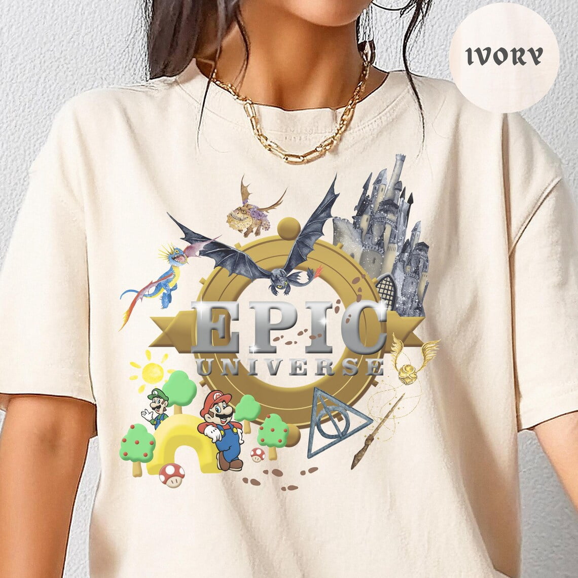 Comfort Color® Epic Universe Shirt Orlando Park Epic Universe Shirt ...