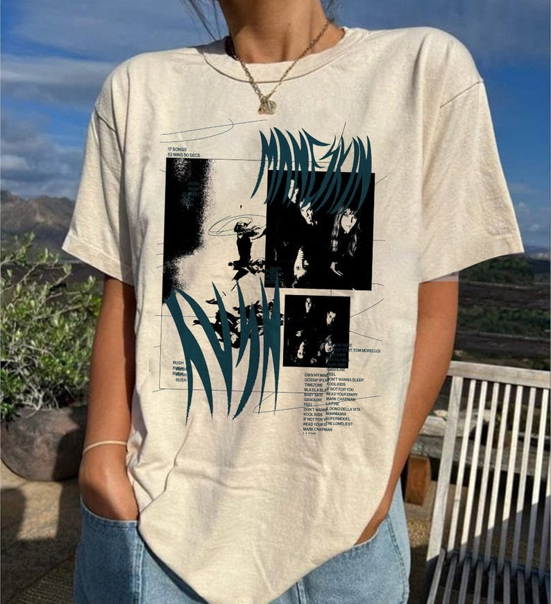 Comfort Color Måneskin Album shirt, Maneskin tour Shirt, 2024 Måneskin ,Måneskin Rock Band T ...