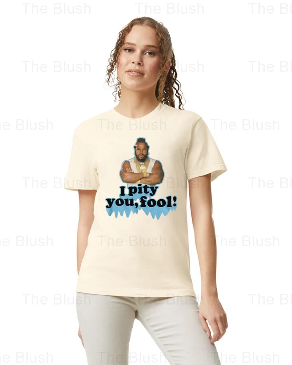 Comfort Color Pity You T-shirt Mr. T Bold Quote Graphic Statement Tee ...