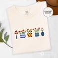Comfort Color Plant Lover Botanical Floral Gardener Nature Minimalist ...