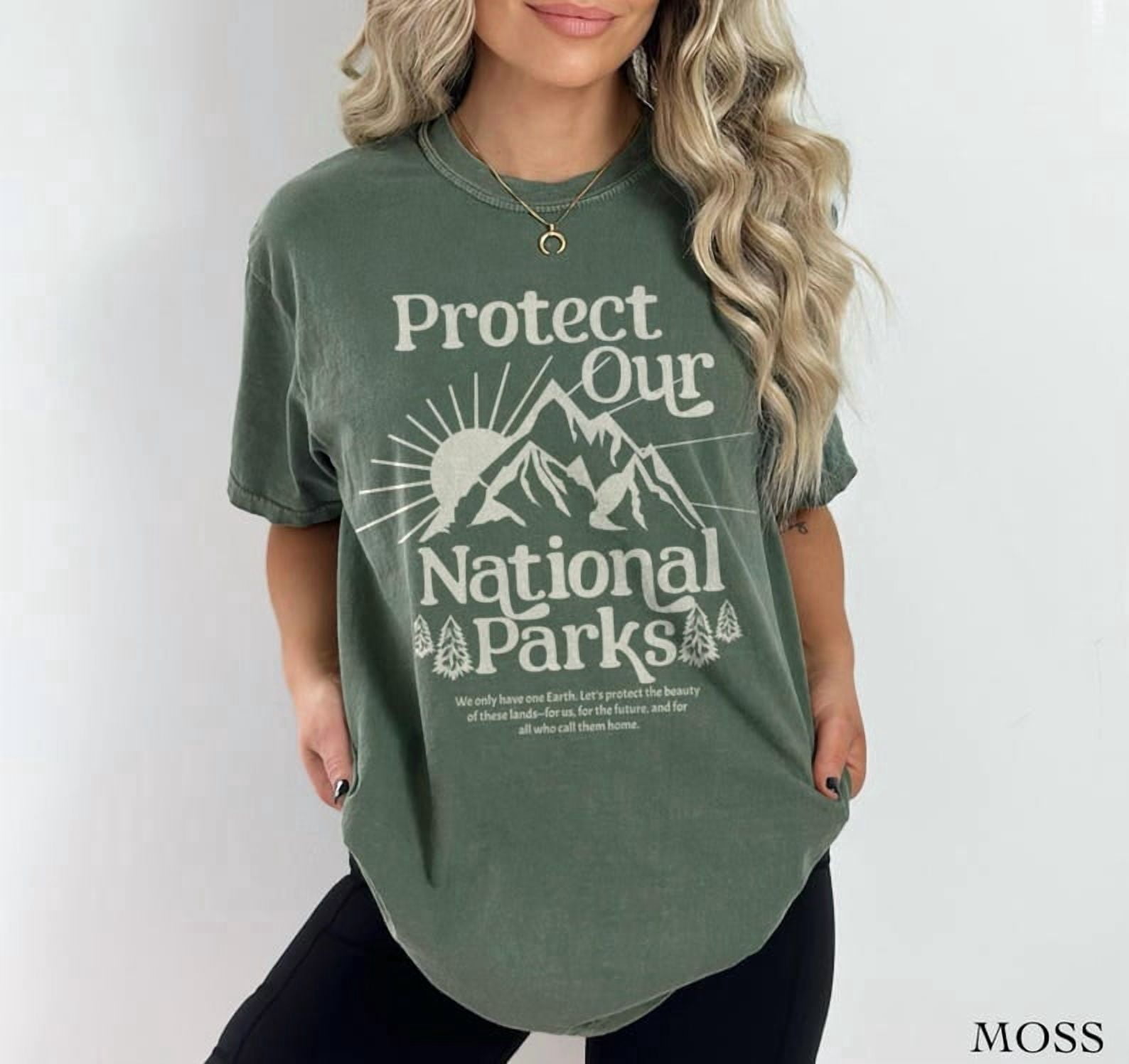 Comfort Color Protect Our National Parks Shirt, National Park Lover ...