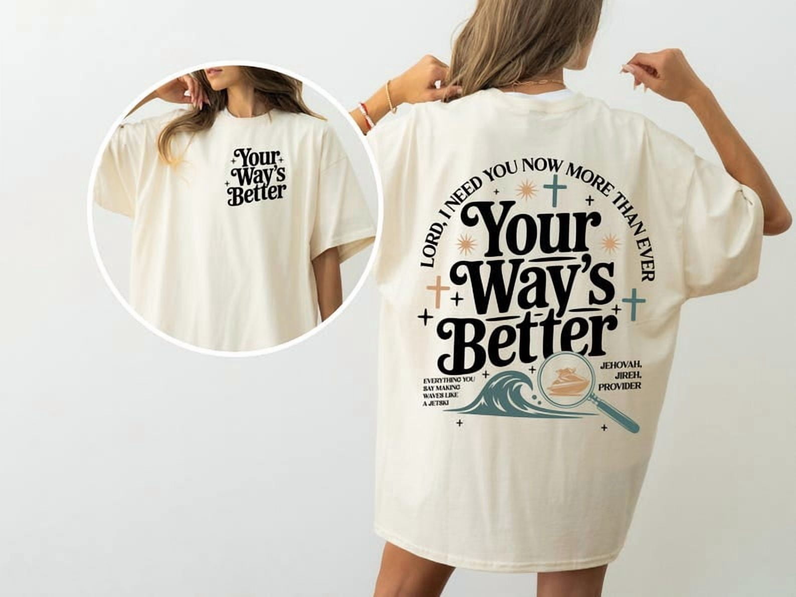 Comfort Color Your Way’s Better Shirt, Christian Bible Verse Tee ...