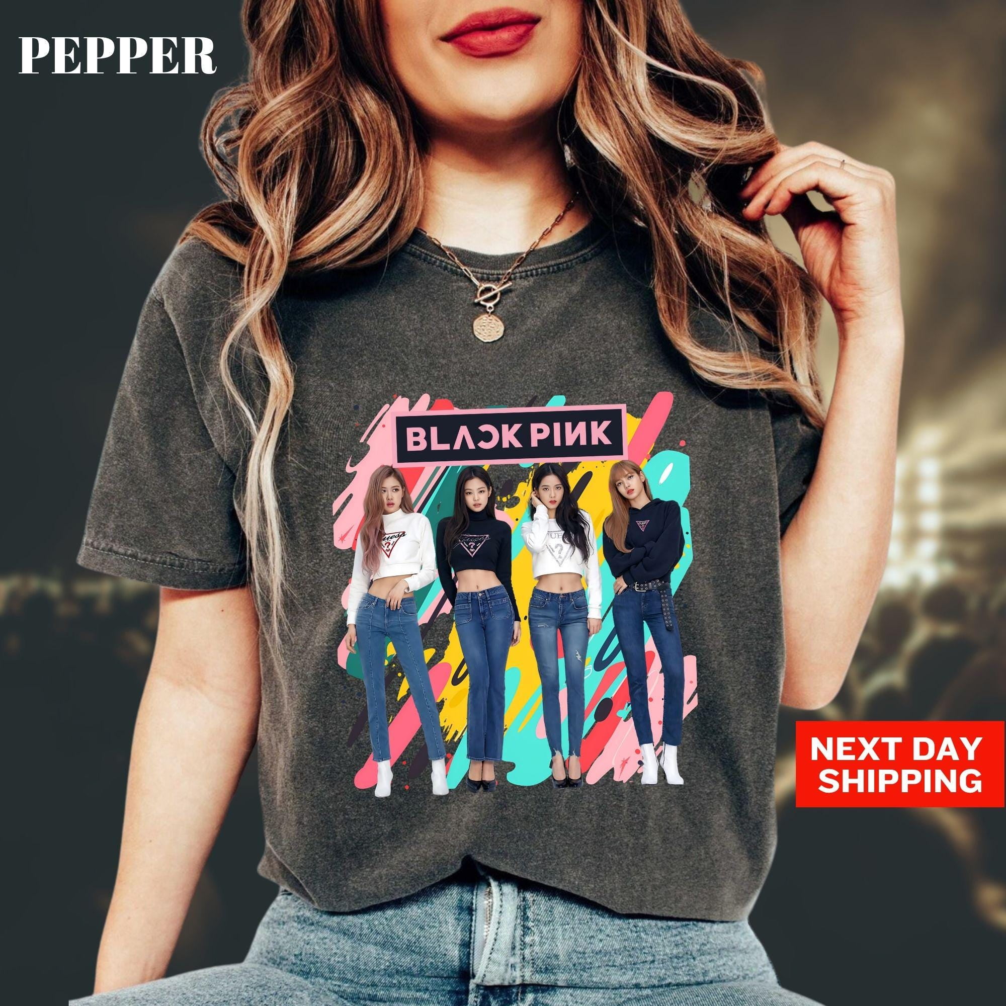 Comfort Colors® 2025 Blackpink World Tour T-Shirt, Blackpink Concert 2025 Tee, Kpop Blackpink ...