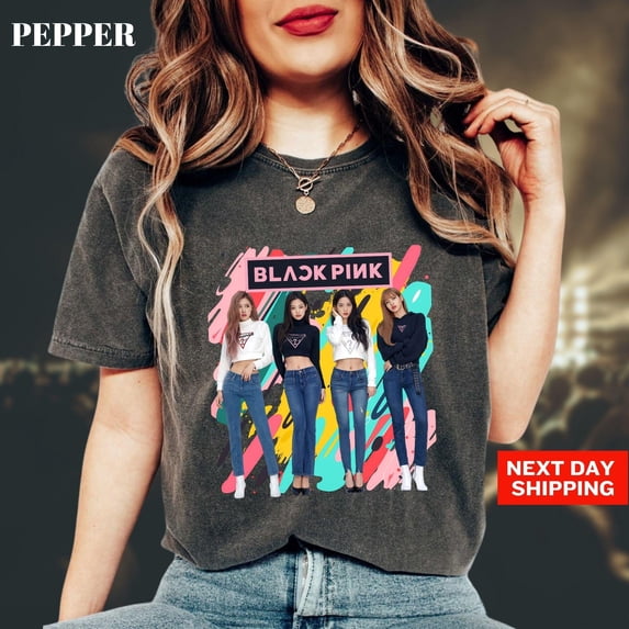 Comfort Colors® 2025 Blackpink World Tour T-Shirt, Blackpink Concert ...