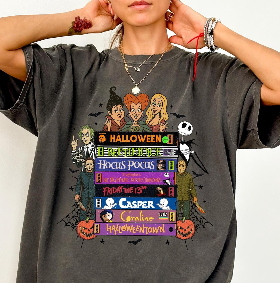 Comfort Colors 90S Style Winter Holiday Movie Shirt,Retro Vhs Horror ...