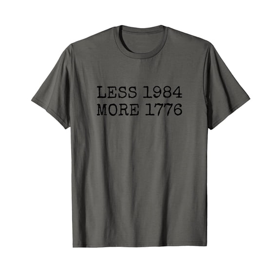 Comfort Colors Anti Censorship Graphic T-Shirt, Less 1984 More 1776 ...