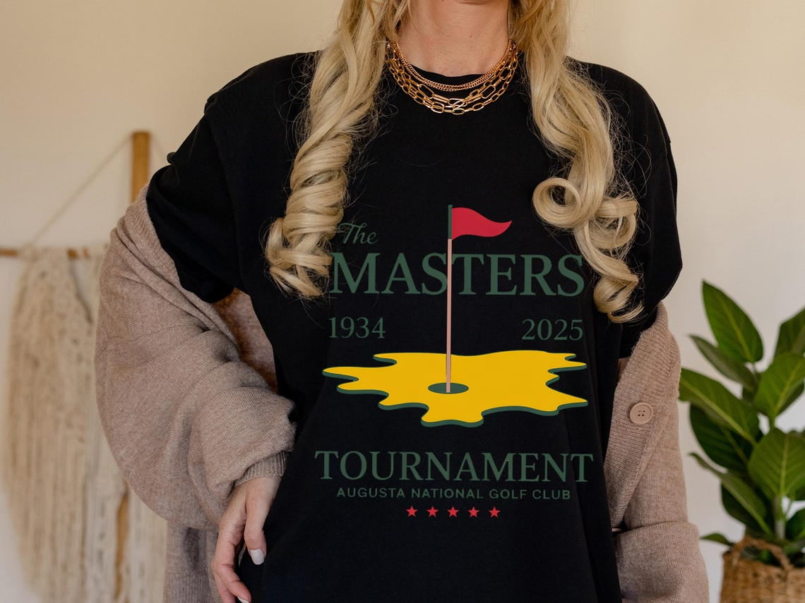 Comfort Colors Augusta Masters Golf Shirt, 2025 Masters Golf Tournament ...
