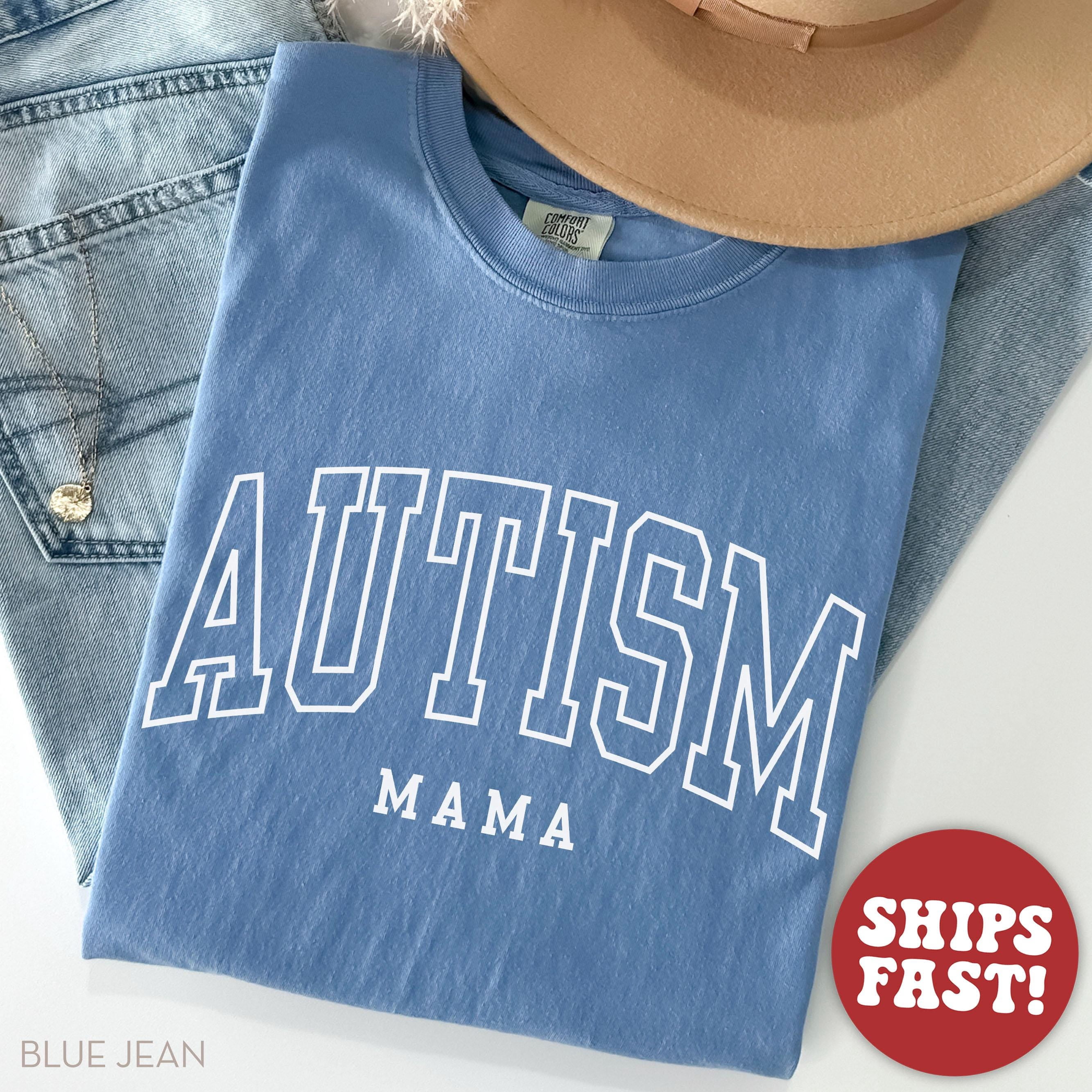Comfort Colors® Autism Mom Shirt, Autism Shirt, Autism Mama Shirt ...