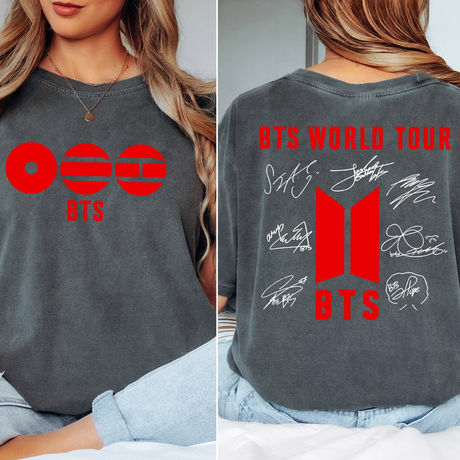 Comfort Colors BTS Concert 2026 Graphic Tee, K-Pop Fan Shirt, Bangtan ...