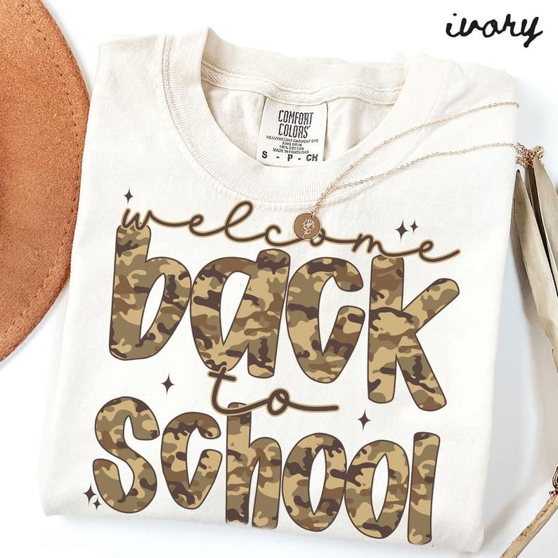 Comfort Colors Back to School Shirt, Teacher Shirt, First Day of School ...