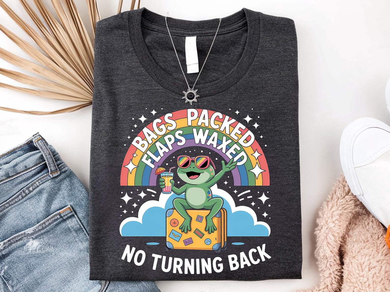 "Comfort Colors Bags Packed Flaps Waxed No Turning Back Shirt, Funny ...