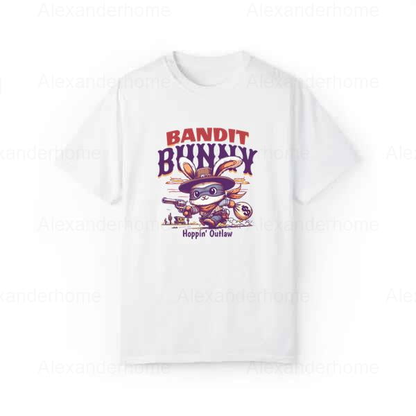 Comfort Colors Bandit Bunny T Shirt Design Steal The Show With Unique ...