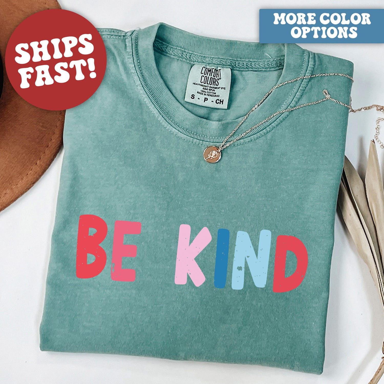 Comfort Colors Be Kind Teacher Shirt, Choose Kindness Shirt, Retro ...