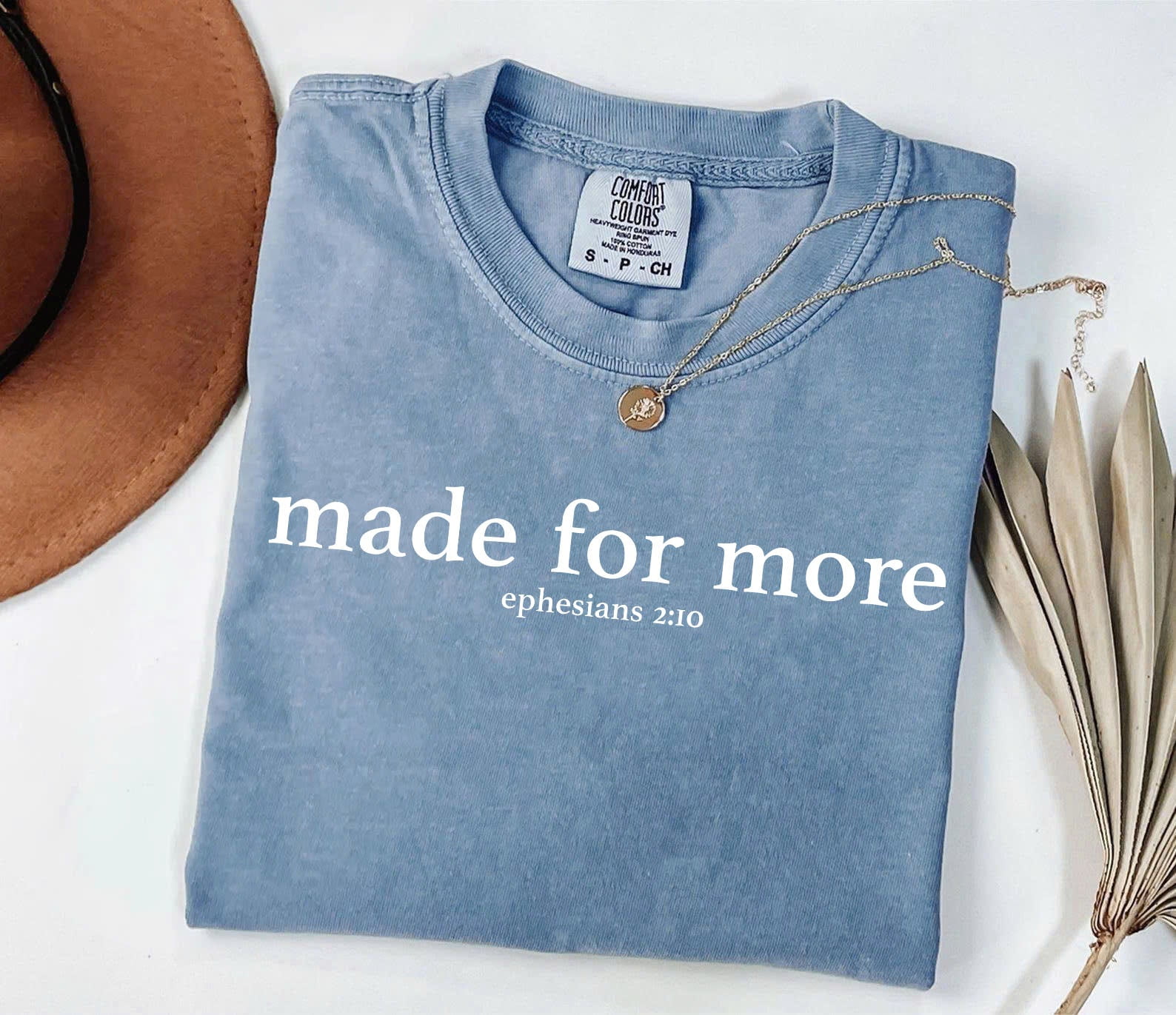 Comfort Colors Bible Verse Shirt for Women – Christian Jesus Tee ...