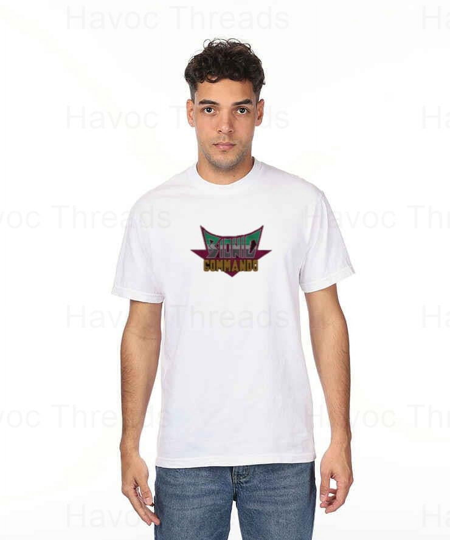 Comfort Colors Bionic Commando Pixel Logo Gaming Unisex Tee up to size ...