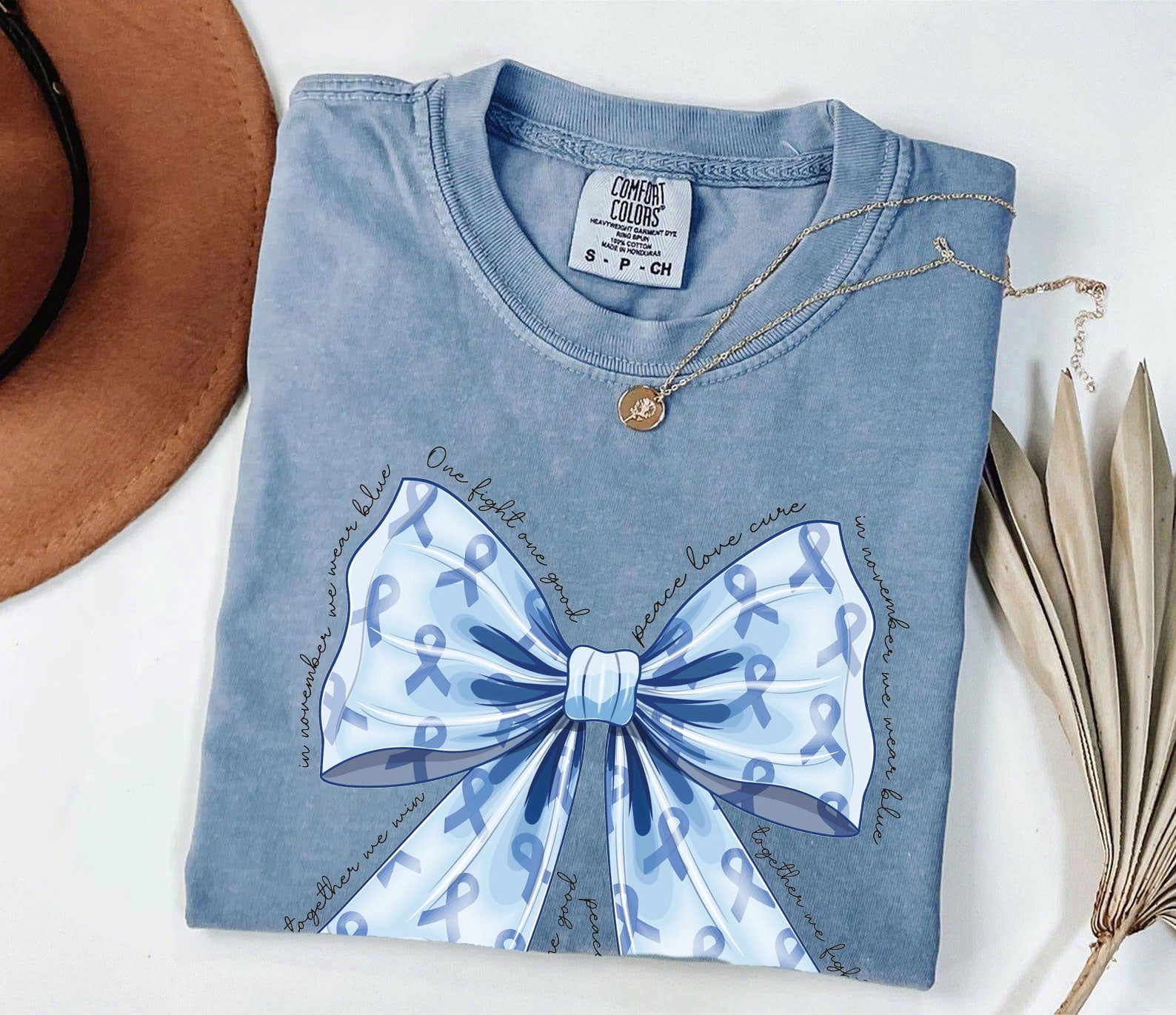 Comfort Colors Blue Ribbon Diabetes Awareness Sweatshirt | T1D Diabetic ...