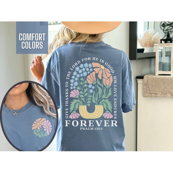 Comfort Colors Boho Christian Shirt, Women Bible Verse T-shirt, Jesus ...