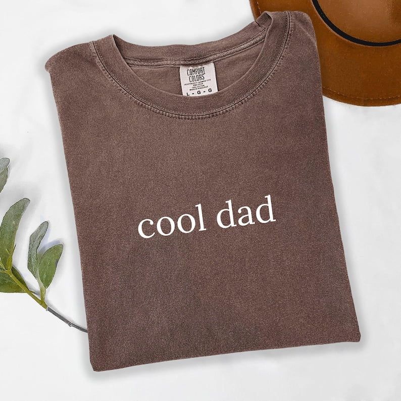 Comfort Colors® Cool Dad T-shirt, New Dad Shirt, Cool Dads Club Shirt ...