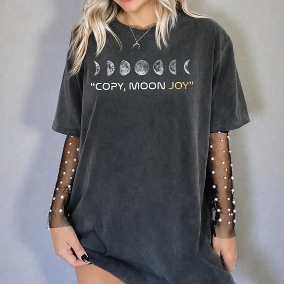 Comfort Colors Copy Moon Joy Shirt, Artemis II Moon Mission T-Shirt ...
