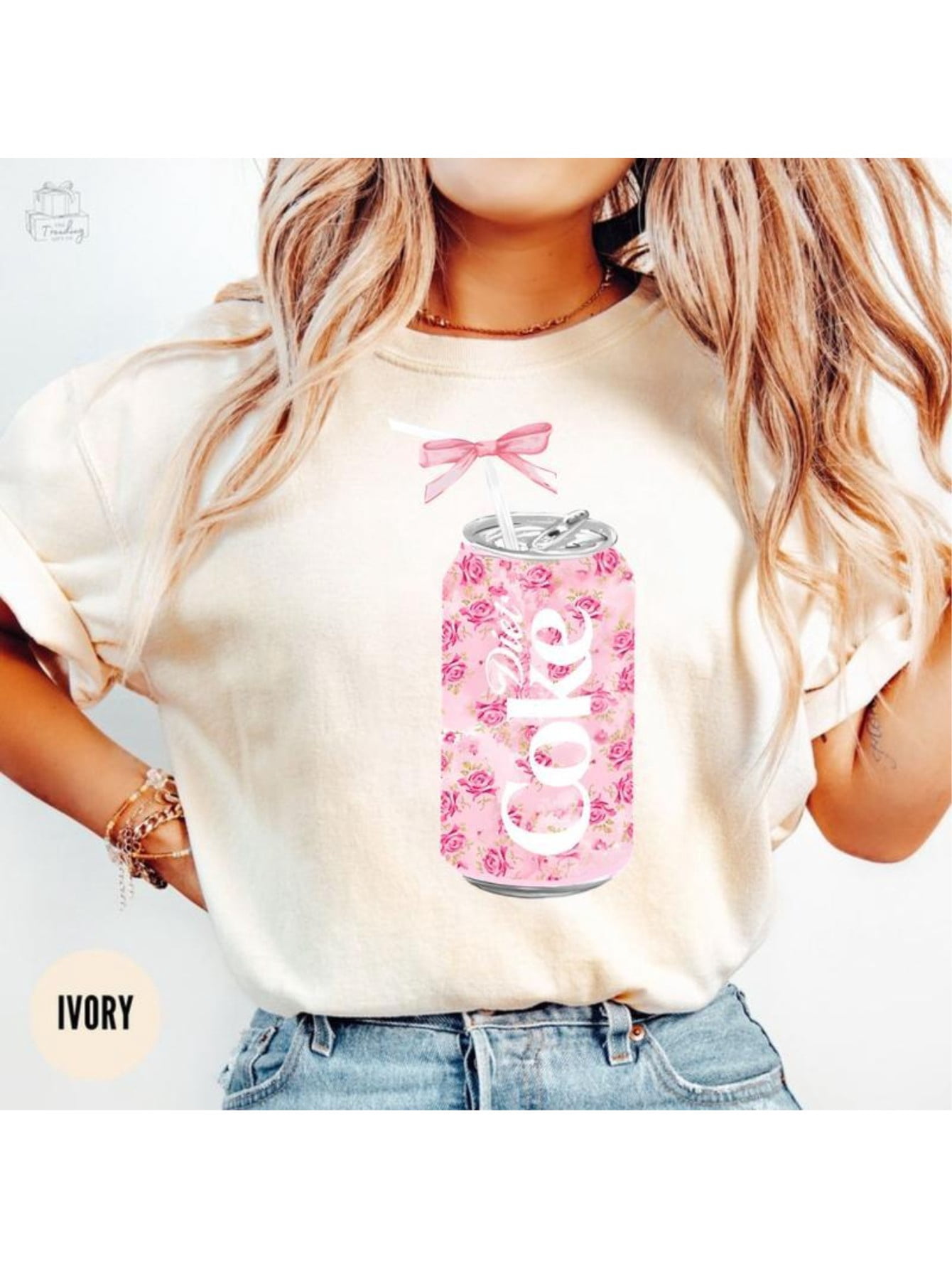 Comfort Colors Coquette Diet Coke Tshirt Floral Diet Coke Aesthetic ...