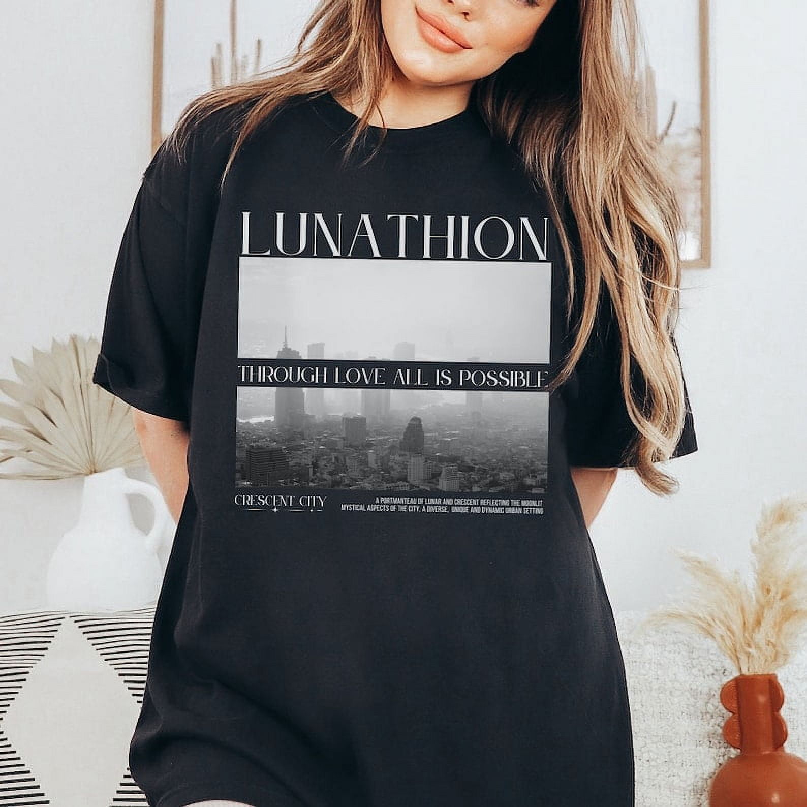 Comfort Colors Crescent City Shirt Crescent City Merch Lunathion Shirt ...