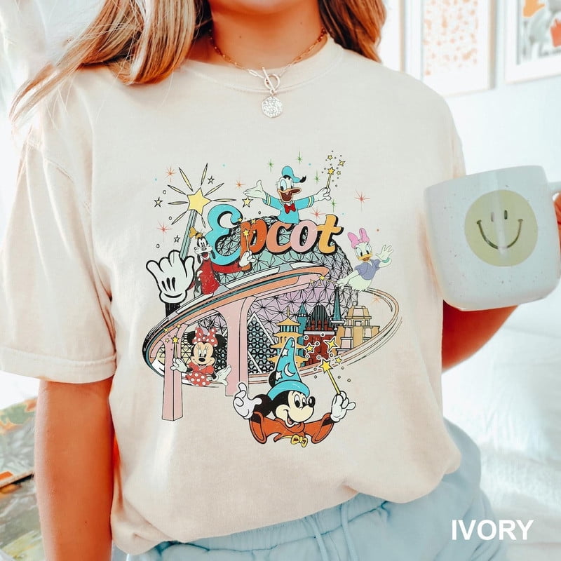 Comfort Colors Disney Epcot Shirt, Vintage Epcot 1982, Vintage Disney ...
