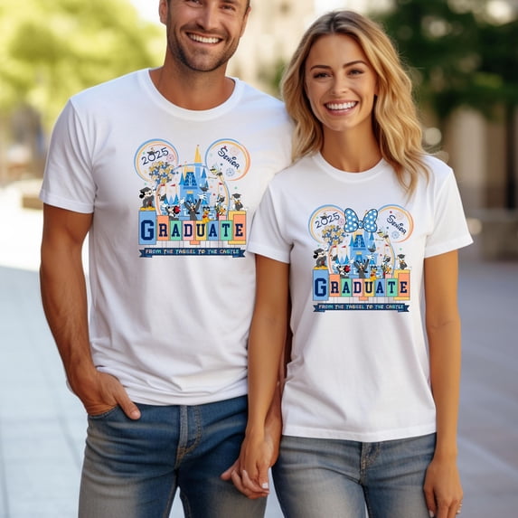 Comfort Colors® Disney Graduation T-Shirt, Mickey Grad Shirt, Minnie ...