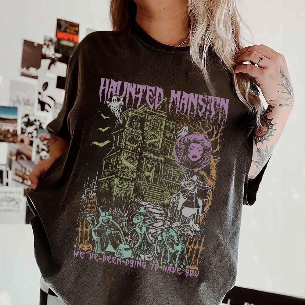 Comfort Colors Disney Haunted Mansion Shirt, Welcome Foolish Mortals ...