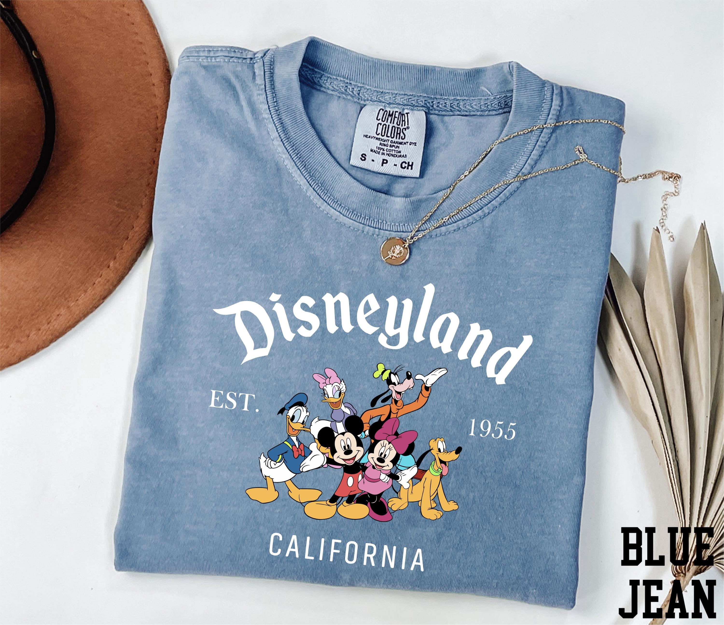 Comfort Colors® Disneyland Est 1955 Shirt, Disneyland California Shirt ...