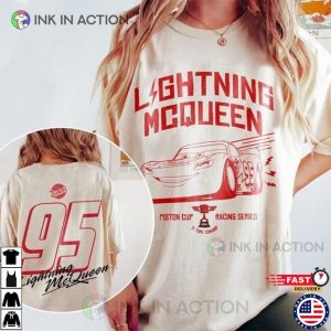 Comfort Colors Fabulous Lightning Mcqueen Shirt, Disney Cars Merch ...