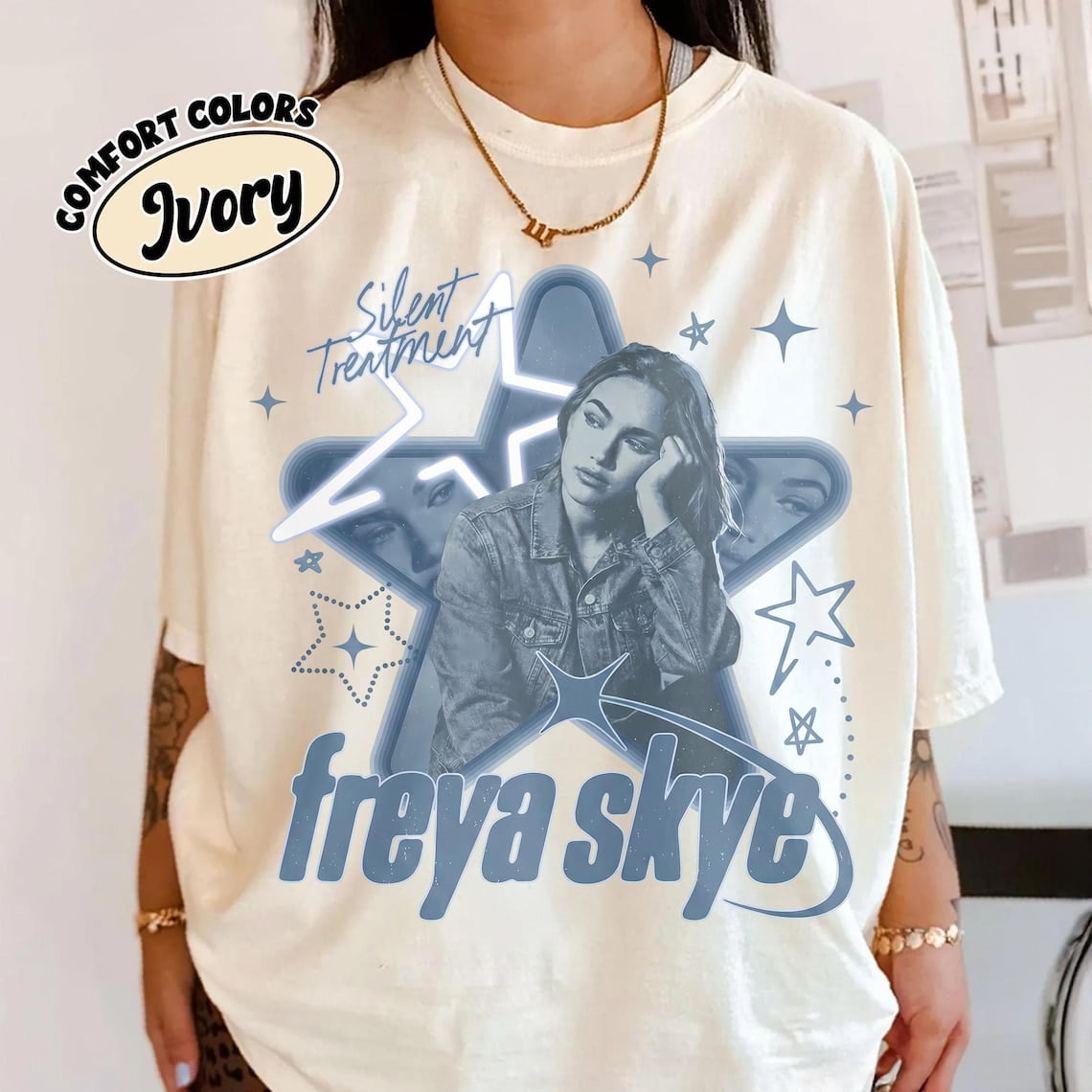 Comfort Colors Fantasy Pop Star Concert Style Unisex Graphic T-Shirt ...