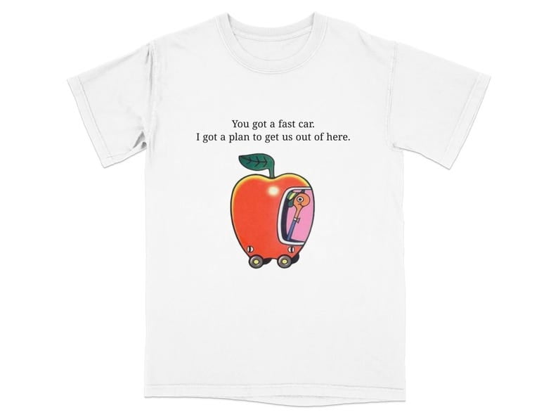 Comfort Colors Fast Car T-Shirt, Apple Car Driving Design, Tracy ...