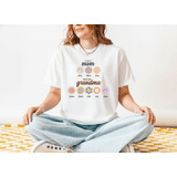Comfort Colors First Mom Now Grandma T-Shirt, Personalized ...