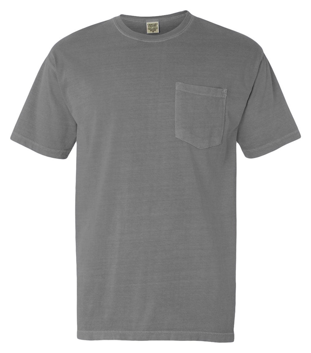 Comfort Colors - Garment-Dyed Heavyweight Pocket T-Shirt - 6030 ...