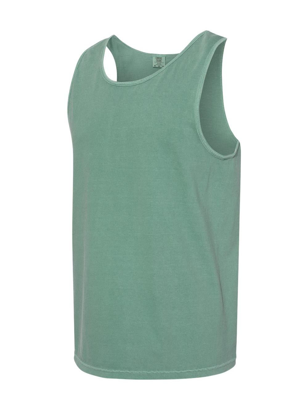 Comfort Colors - Garment-Dyed Heavyweight Tank Top - 9360 - Light Green ...