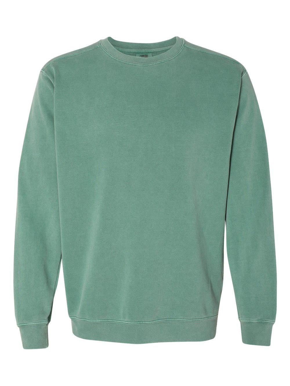 Comfort Colors - Cotton/Poly Garment-Dyed Sweatshirt with Ribbed Collar ...