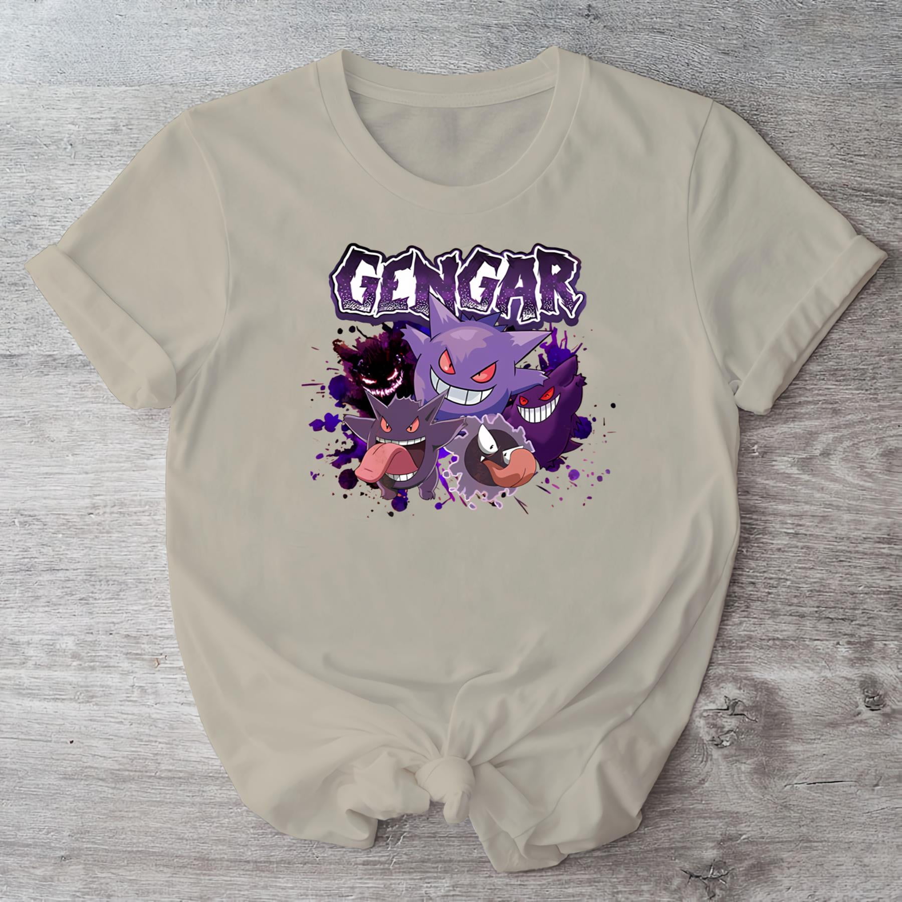 Comfort Colors® Gengar Inspired t-Shir, Funny PKM Gengar Shirt, Cartoon ...