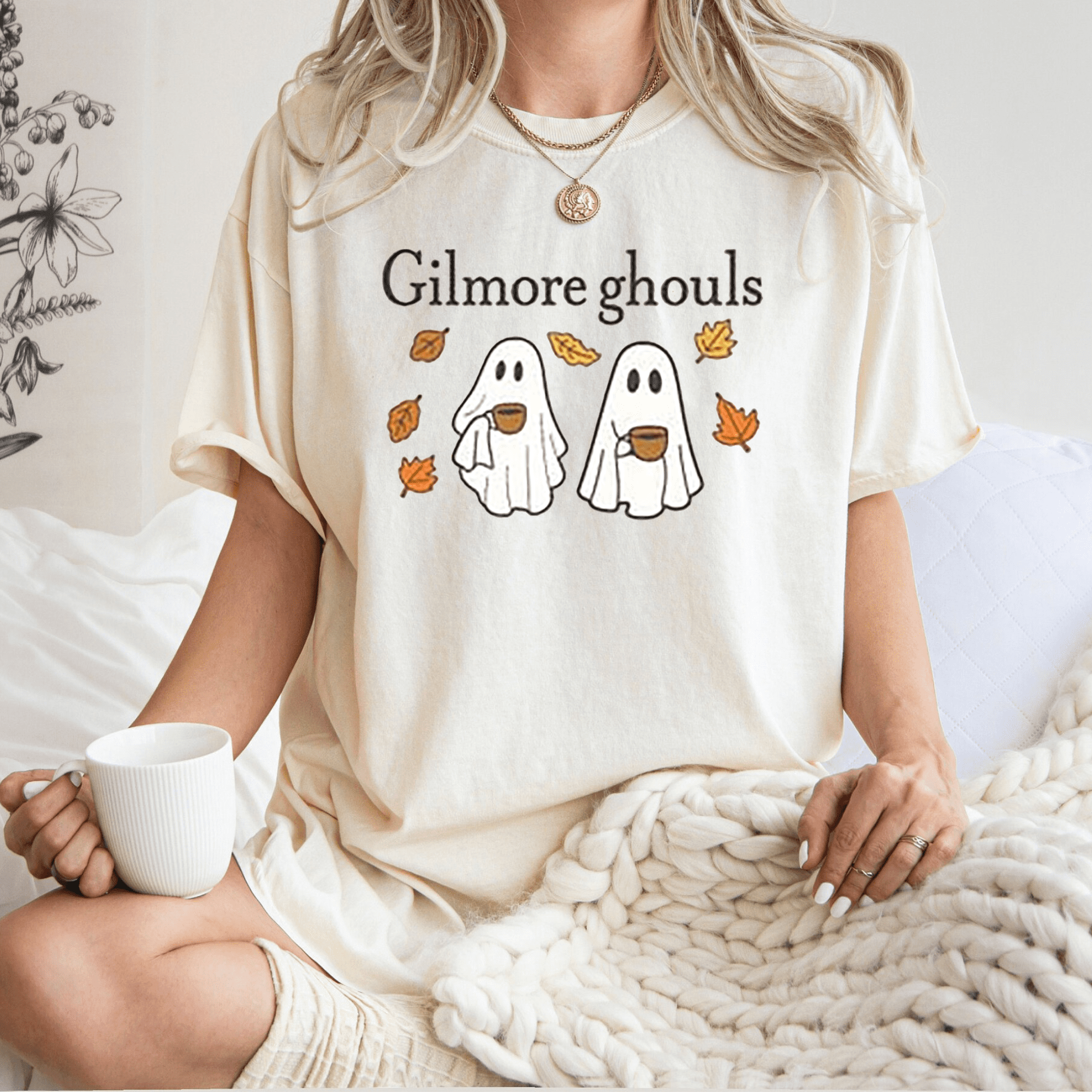 Comfort Colors® Gilmore Ghouls shirt, Ghost Parody Halloween tee, Fall ...
