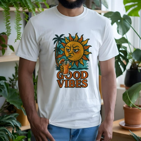 Comfort Colors Good Vibes T-Shirt, Sun & Summer Shirt, Beach Shirt Gift ...