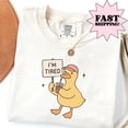 Comfort Colors Goose Shirt Duck Shirt I'm Tired Shirt Meme Shirt Iced ...