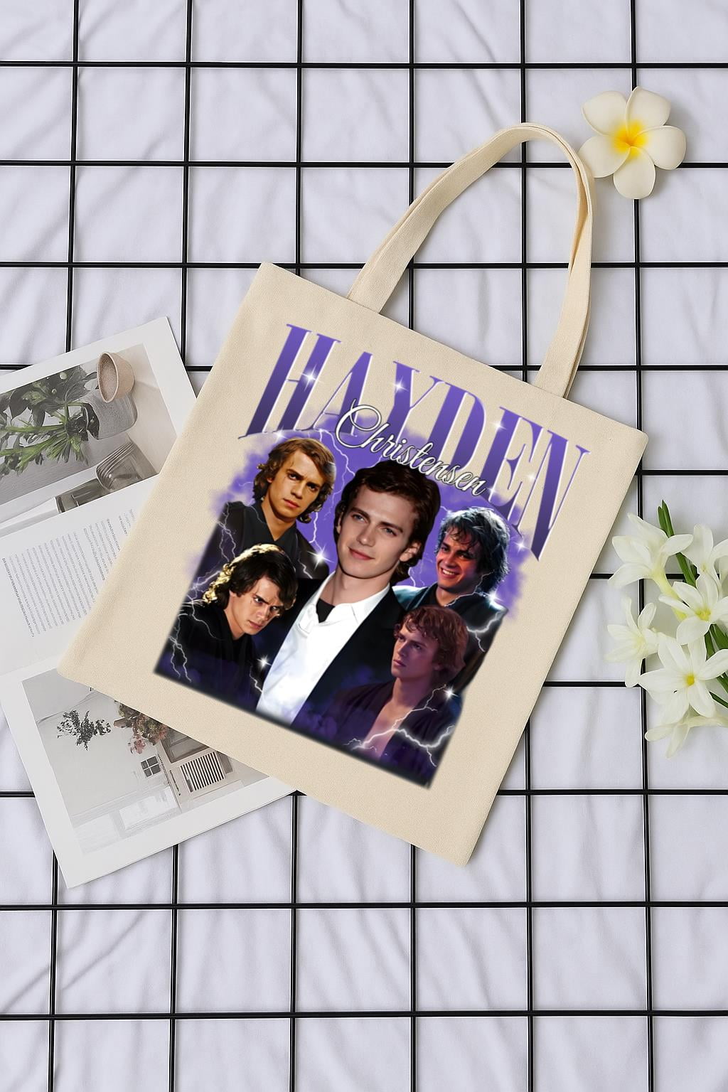 Comfort Colors Hayden Christensen Bag, Bootleg Graphic , Movie Hayden ...
