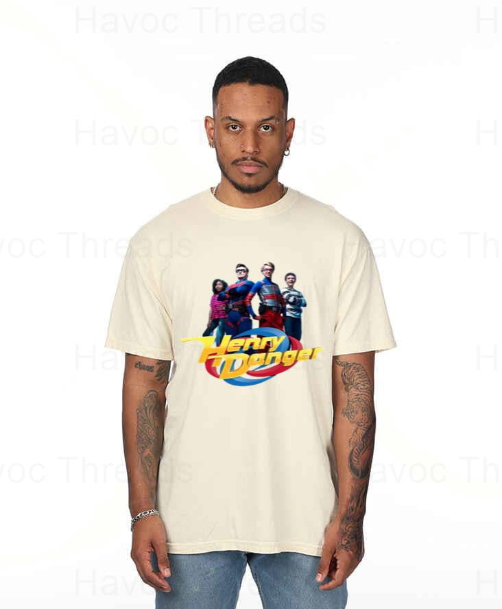 Comfort Colors Henry Danger HQ Custom Kids TV Show Graphic Unisex Tee ...