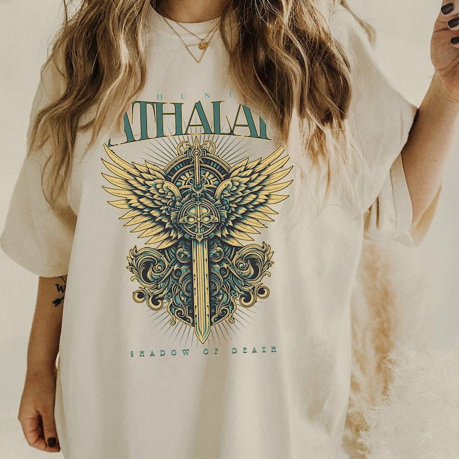 Comfort Colors Hunt Athalar Shadow Of Death Crescent City Shirt Sarah J ...