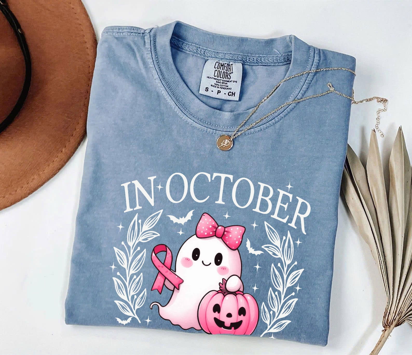 Comfort Colors “In October We Wear Pink” Sweatshirt – Breast Cancer ...