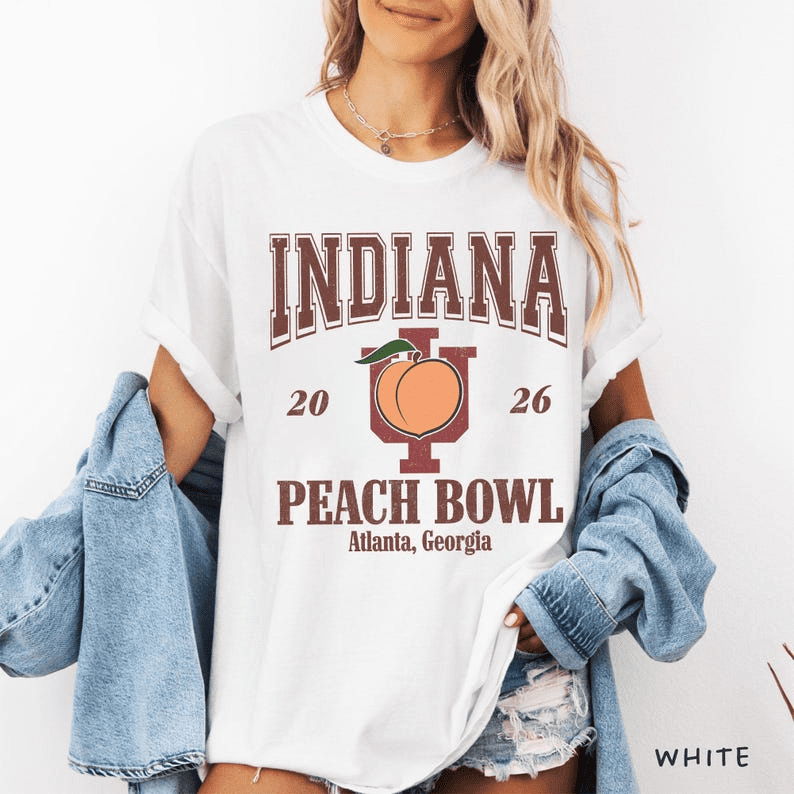 Comfort Colors Indiana Peach Bowl 2026 Tee | College Football Atlanta ...