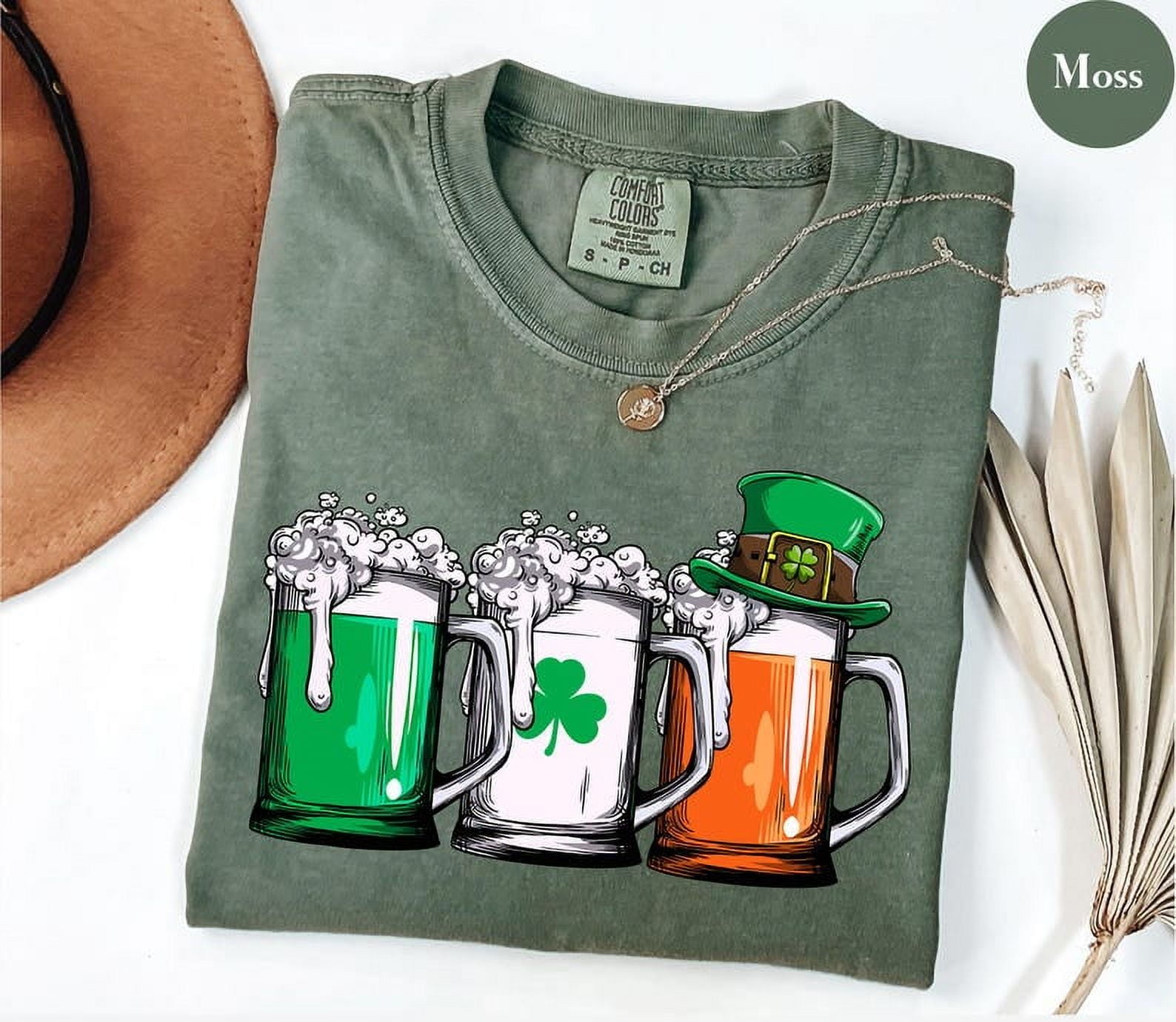 Comfort Colors® Irish Beer St Patrick's Day Shirt, Paddy's Day Drinking ...