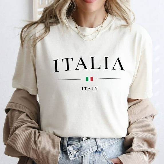 Comfort Colors© Ital Italia,Italy Flag Shirt, Italia Shirt,Italy Lover ...