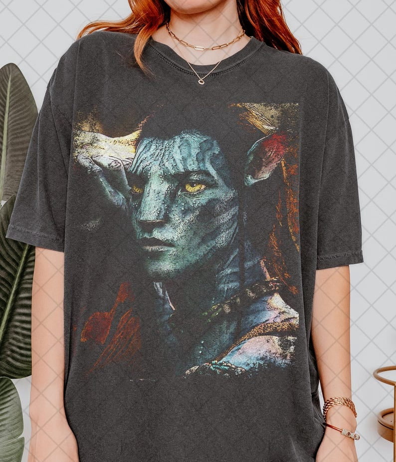 Comfort Colors Jake Sully T-Shirt, Avatar The Way Of Water Graphic Tee ...